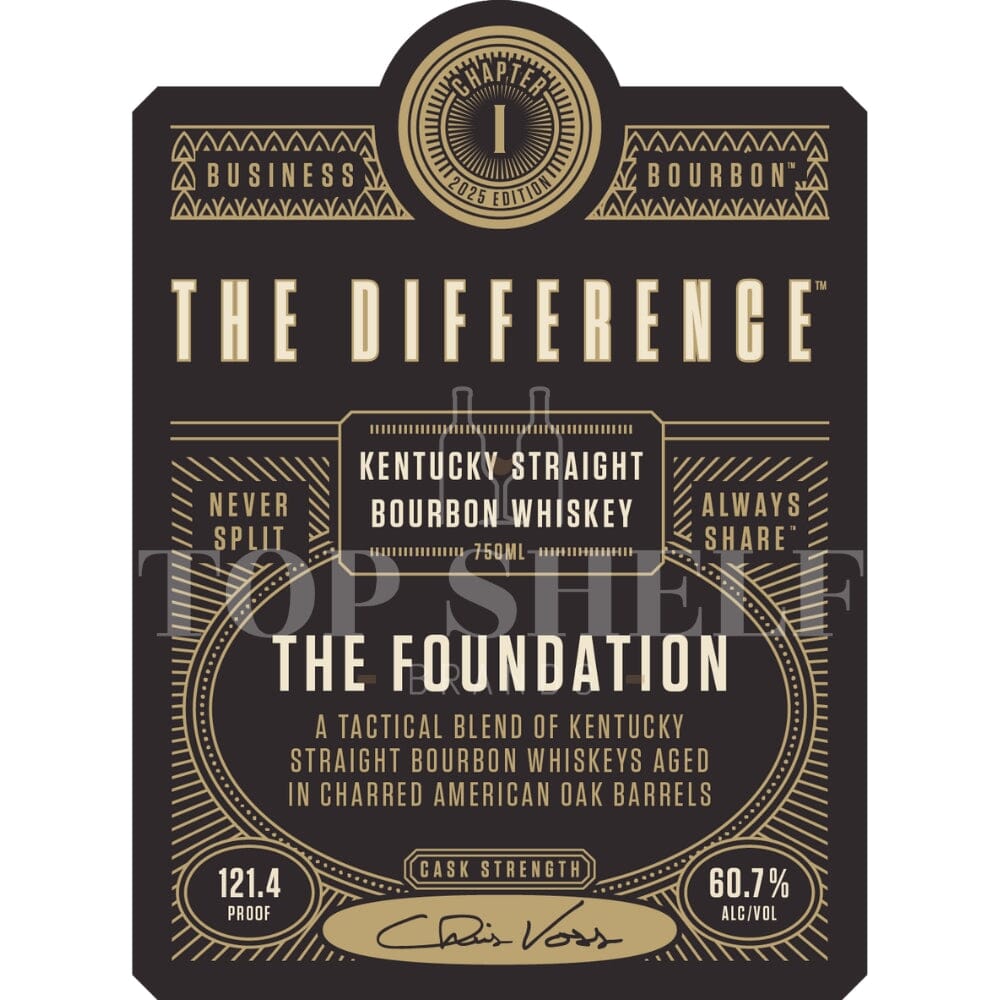 Buy The Difference Chapter 1: The Foundation Bourbon® Online | Bourbon Delivered Nationwide