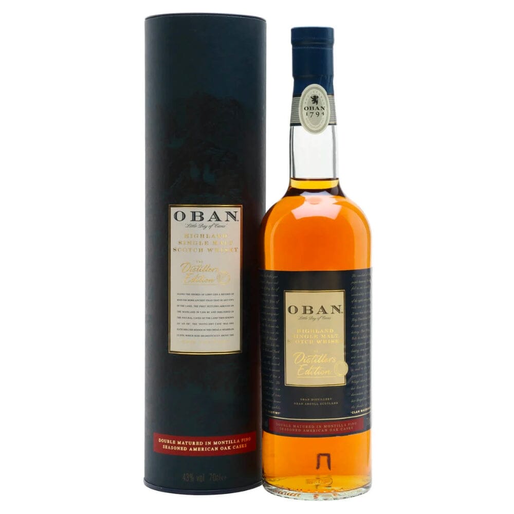 Buy Oban Distiller's Edition 2022 Double Matured in Montilla Fino ...