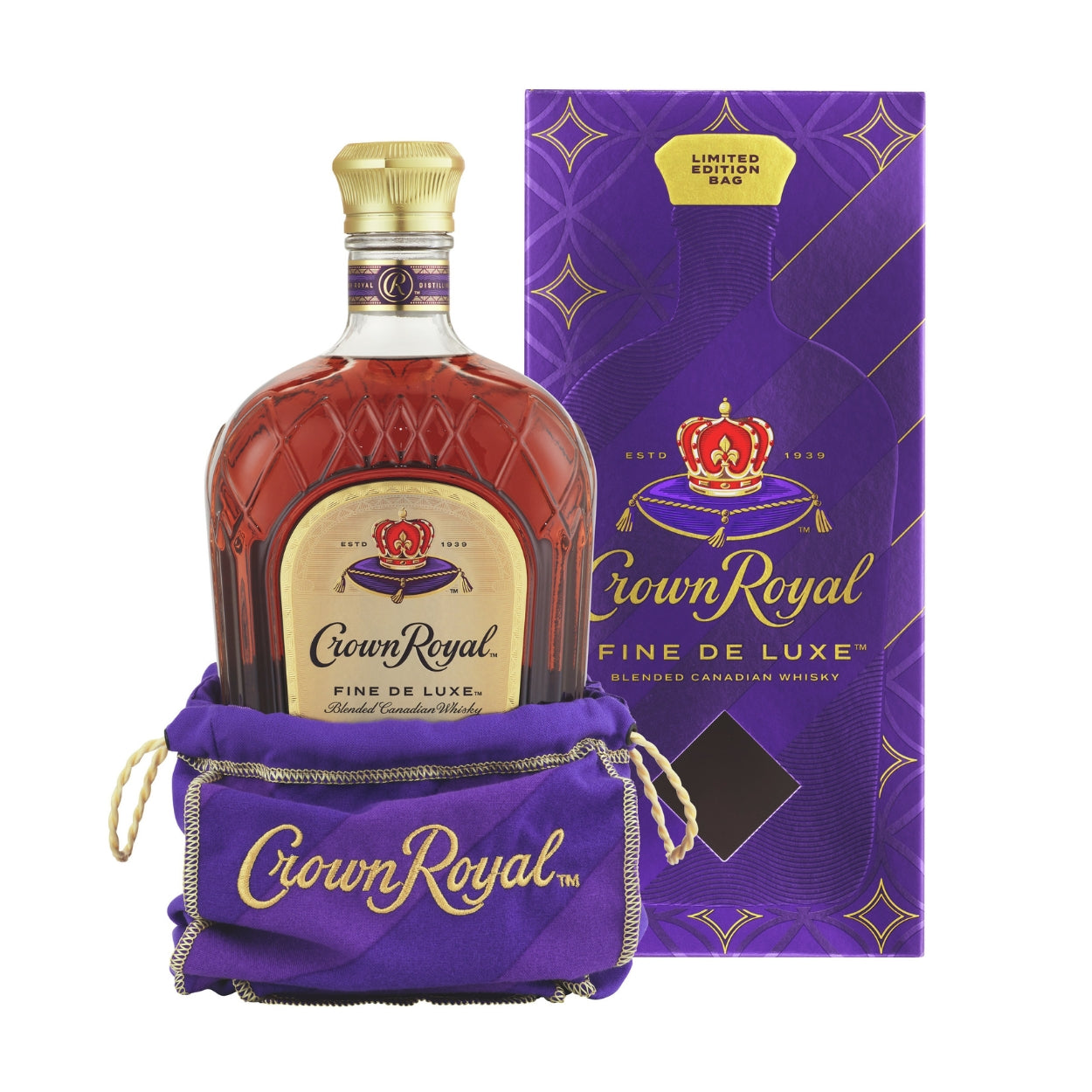 Buy Crown Royal Holiday Bag 2026 Release Fine De Luxe Limited Edition ...